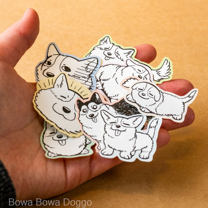 Bowa Bowa Doggo | Cute&Silly Dog Art SHOP