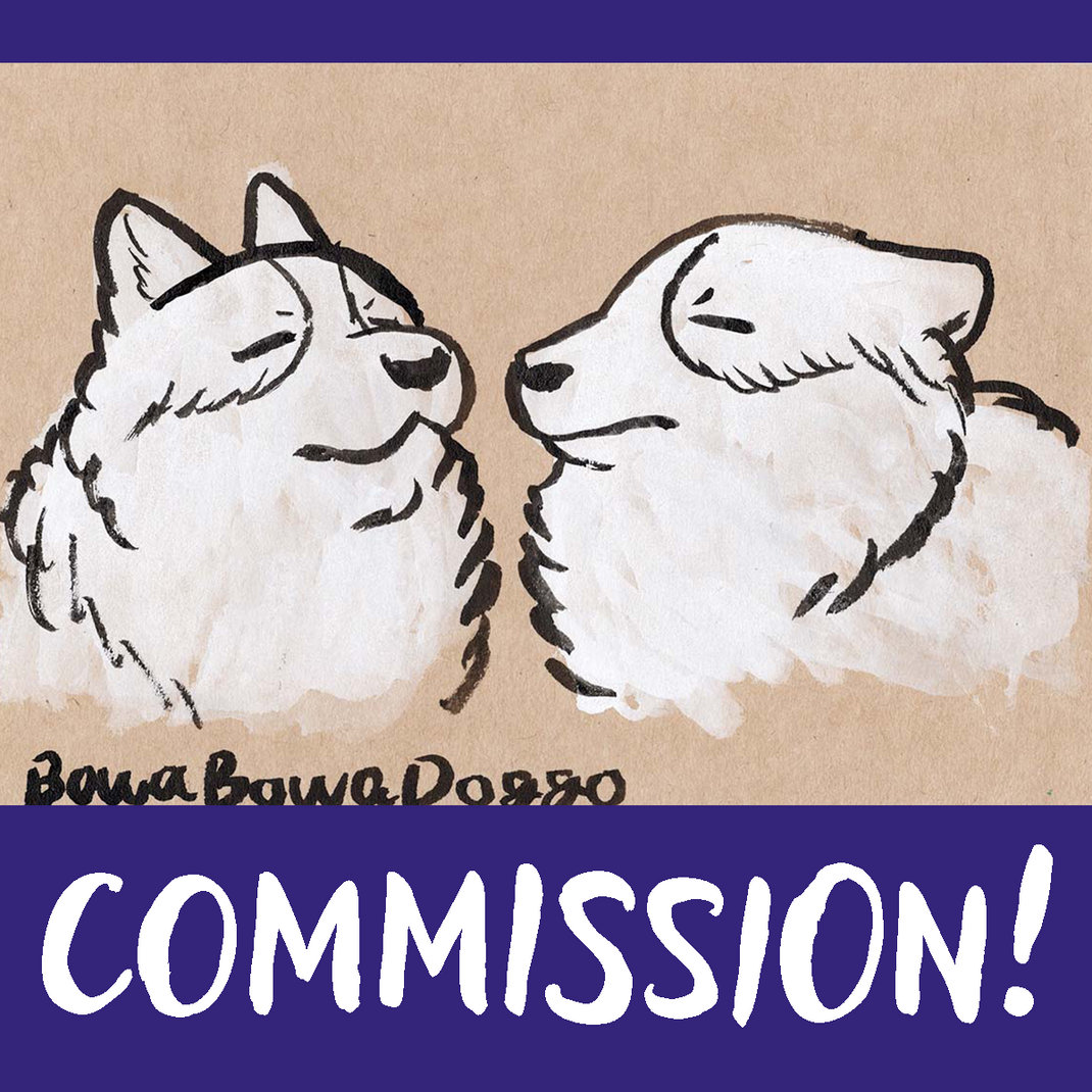 Bowa Bowa Doggo | Cute&Silly Dog Art SHOP